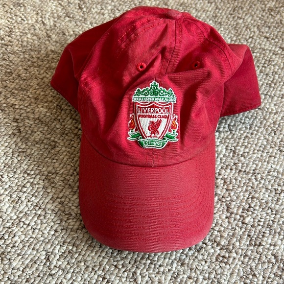 Liverpool | Accessories | Liverpool Football Club Soccer Hat Red ...